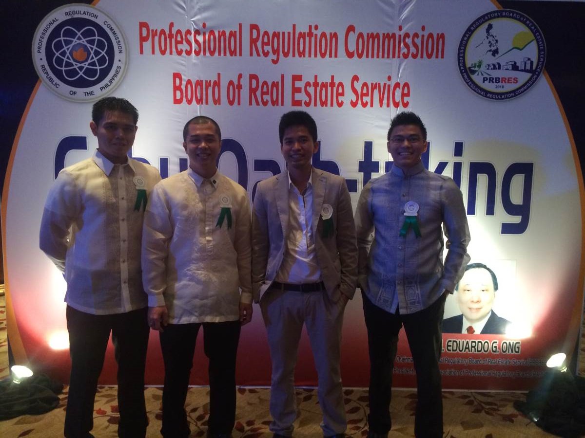 PRC and PRBRES hold oathtaking ceremonies for new real estate ...